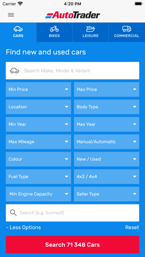 AutoTrader South Africa for iPhone - APP DOWNLOAD