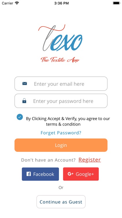 Texo App by Shivam Kejriwal