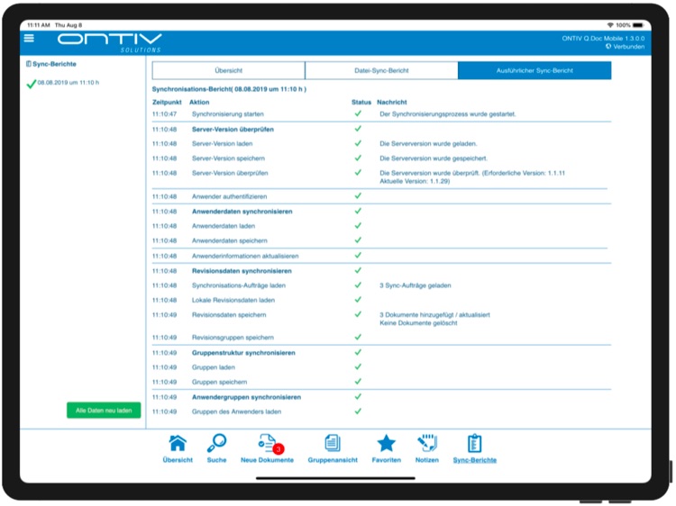 Q.Doc Mobile for iPad by ONTIV GmbH