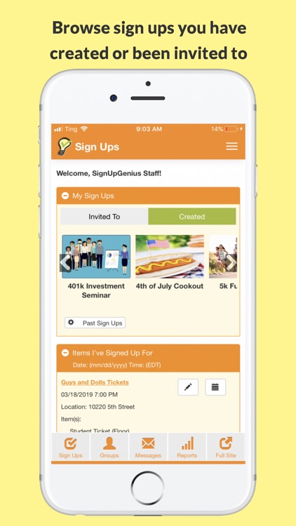 SignUpGenius by SignUpGenius, Inc.