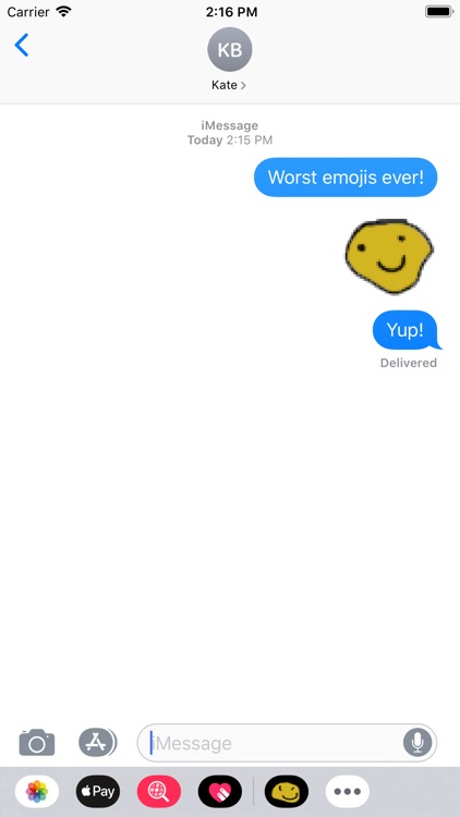 Worst Emoji - Stickers by Peter Pau