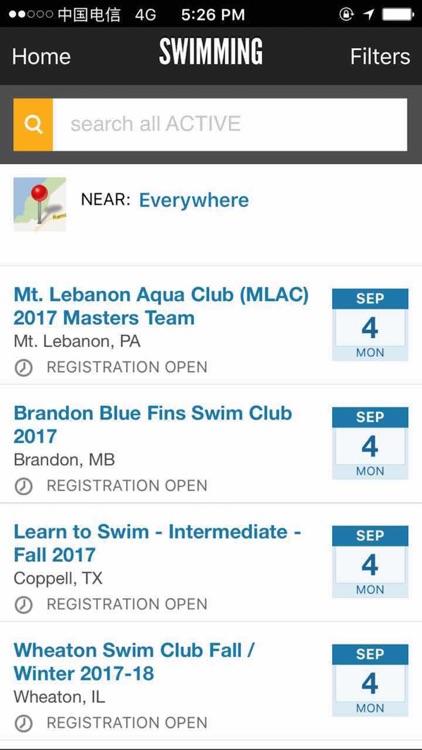 ACTIVE - Fitness Events by Active Network, LLC