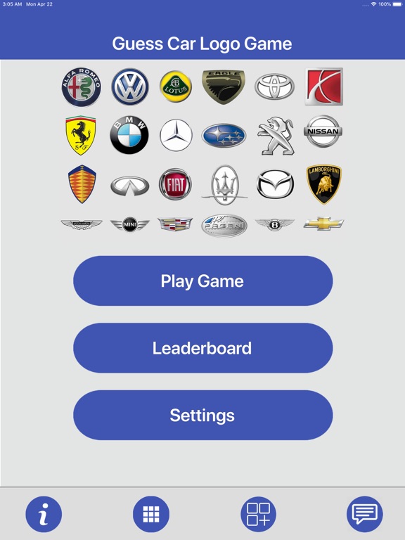 Guess Car Logo Game | iPhone & iPad Game Reviews | AppSpy.com