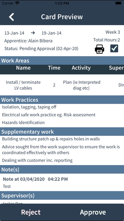 eLogBook by National Electronic Data Capture Services Limited