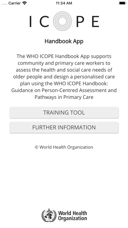 WHO ICOPE Handbook App by World Health Organization