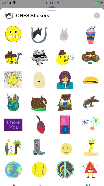 CHES Stickers by HaysCISD
