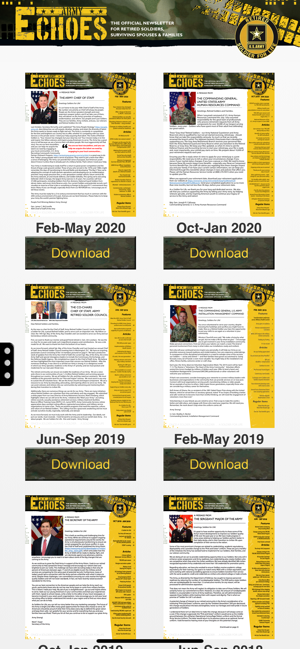 U. S. Army Echoes」をApp Storeで