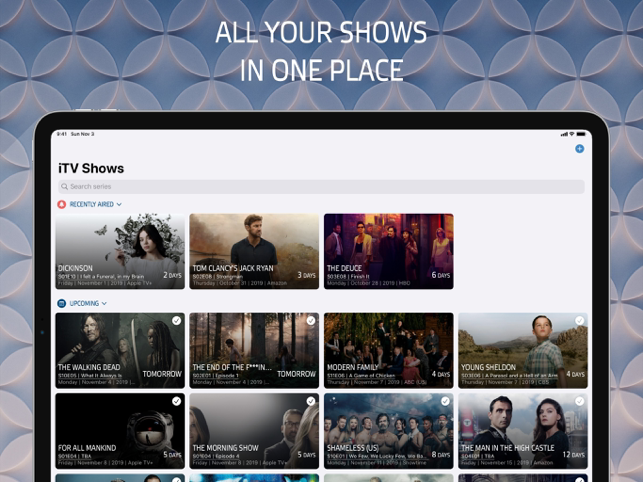 【iOS APP】iTV Shows 影視節目追蹤軟體 – Dr.愛瘋 APP Navi