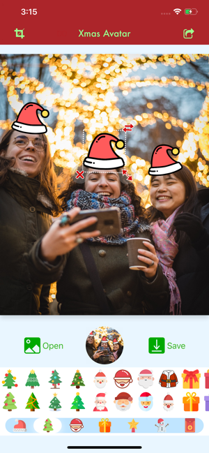 【iOS APP】Xmas Avatar: Add Santa Hat 隨手添加節日氛圍：聖誕帽特輯 – Dr.愛瘋 APP Navi