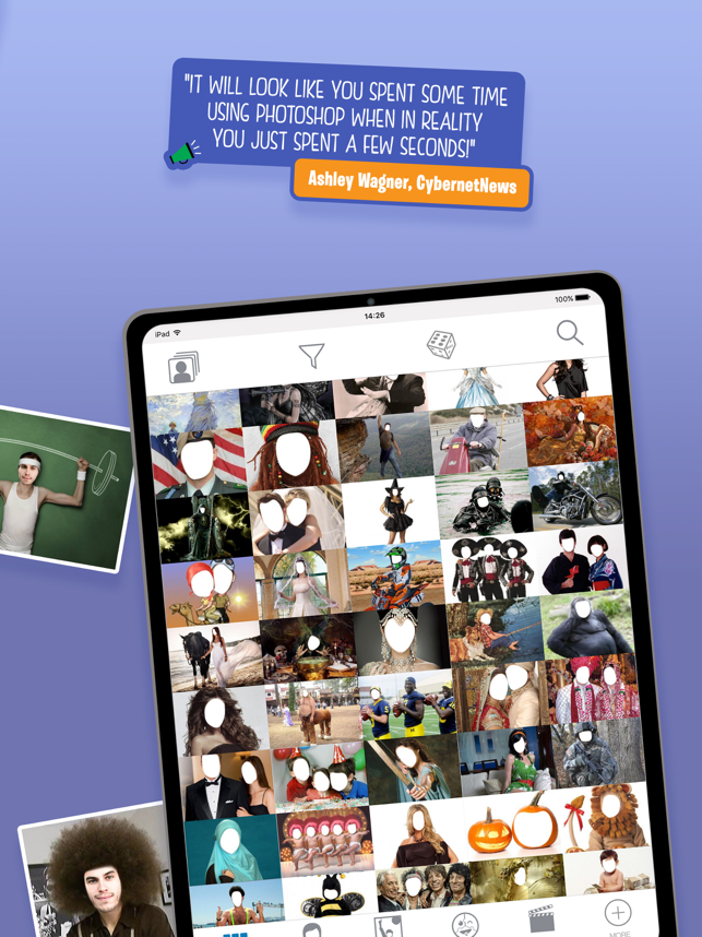 【iOS APP】FACEinHOLE® 今天你想變成誰?? – Dr.愛瘋 APP Navi