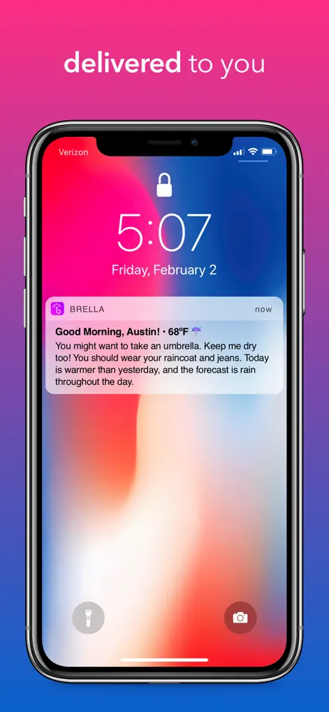 Brella - Personal Weather - Weather App | MWM
