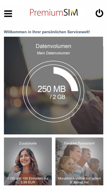 PremiumSIM Servicewelt by Drillisch AG