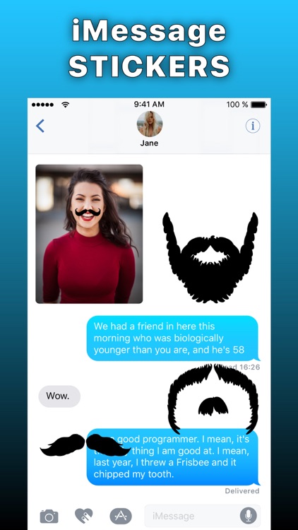 Movember Mustache Stickers Emo by Gazi Ahmed