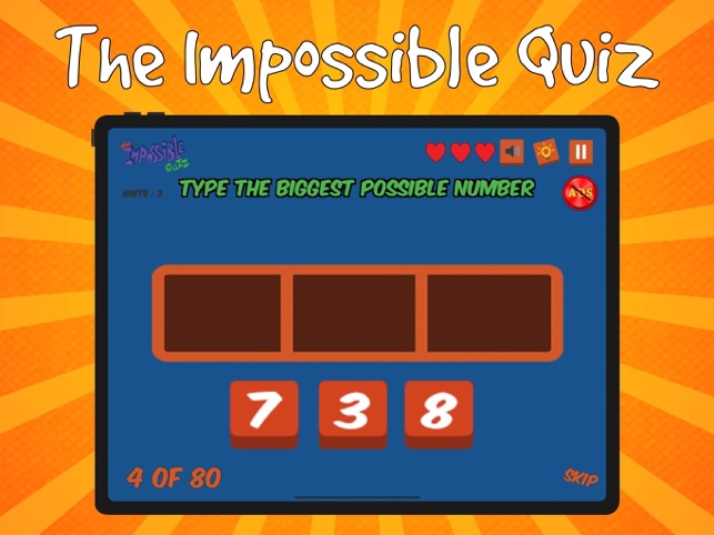 Impossible Quiz 2 Game