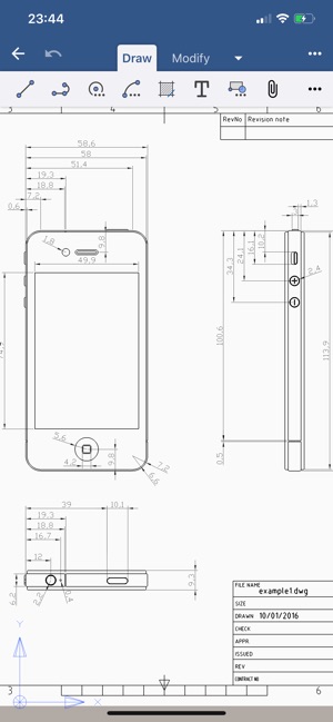 Iphone 4s Dimensions Cad