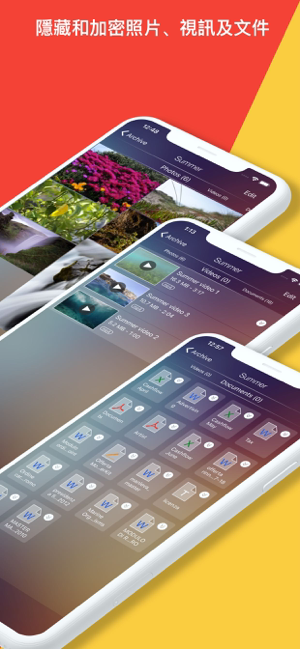 【iOS APP】Secret photos KYMS: Hide and lock photos, videos, documents 穿著 ...