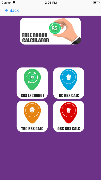 Daily Robux Calculator iPhone App