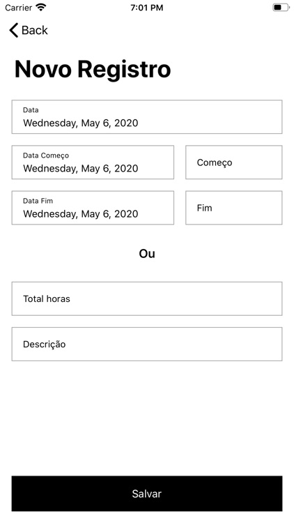Timesheet App By Dafle Cardoso timesheet-app-by-dafle-cardoso