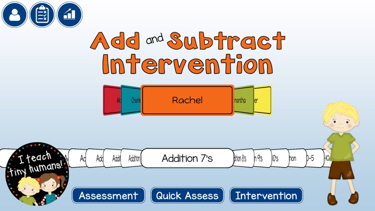 Add and Subtract Intervention by I Teach Tiny Humans, LLC