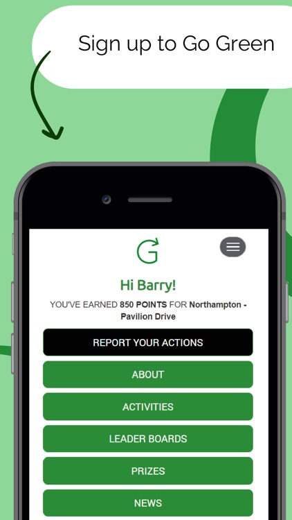 Go Green; Green Rewards by Green Rewards Ltd