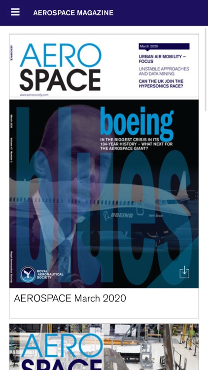 AEROSPACE magazine by Royal Aeronautical Society