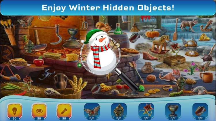 Winter Hidden Objects by Abhishek Akhani
