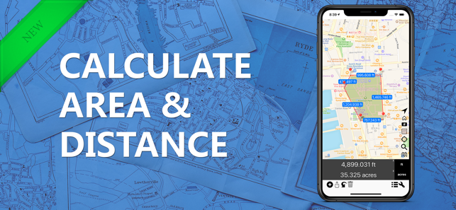 ‎Area & Distance - Map Measure on the App Store