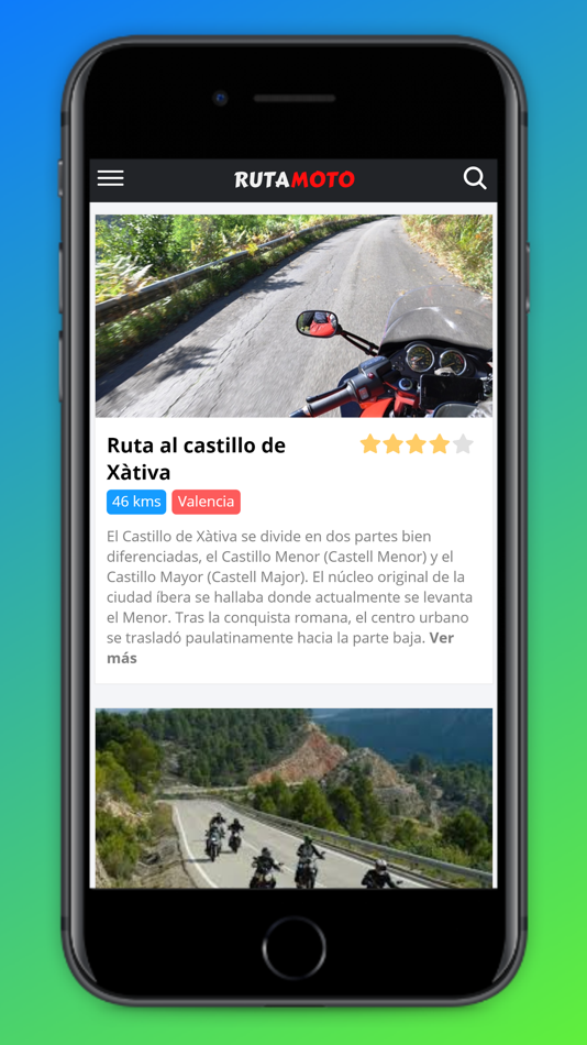 Ruta Moto (de FRANCISCO LLORENTE) - (iOS Aplicaciones) — AppAgg