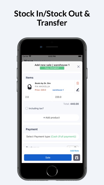 Naye Inventory Management App by Zeynu Hamid