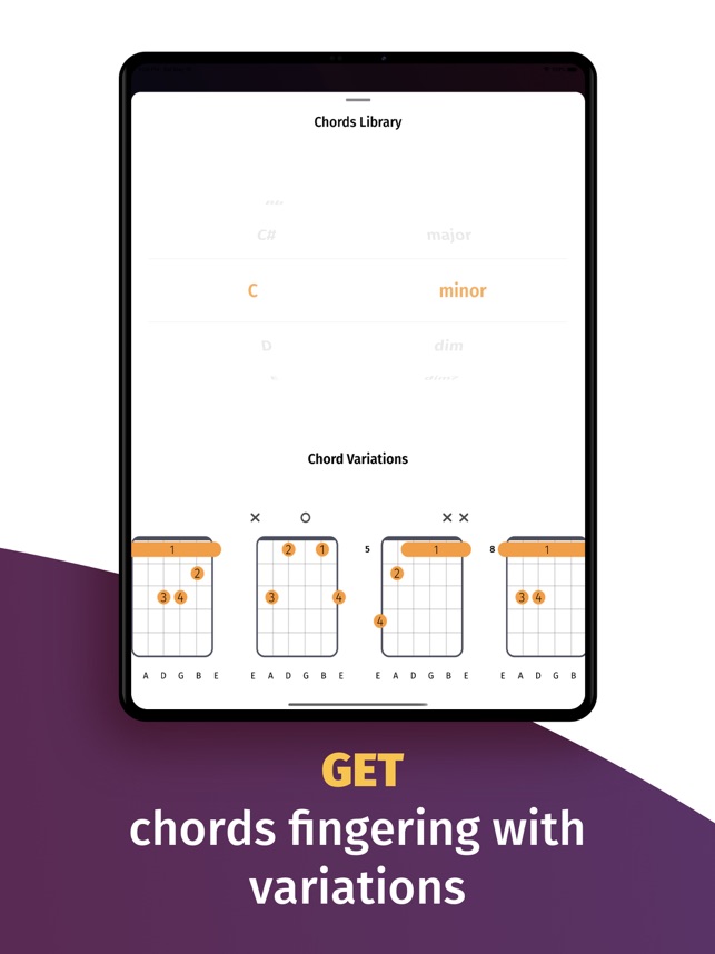 Guitar Chords Generator