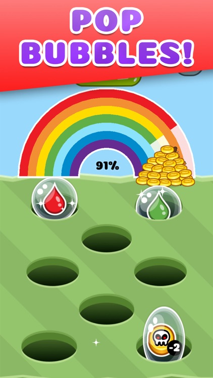 Rainbow Pop - Bubble tapping by Two Way Media