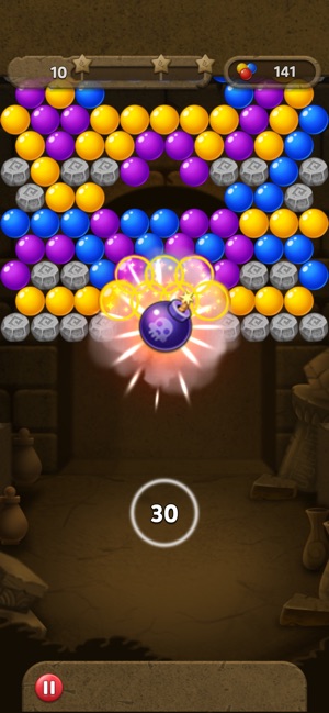 Bubble Pop Origin! Puzzle Game on AppGamer.com