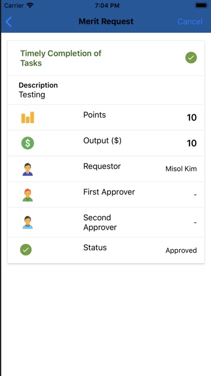 Merit Point Motivation System by Habridge Development