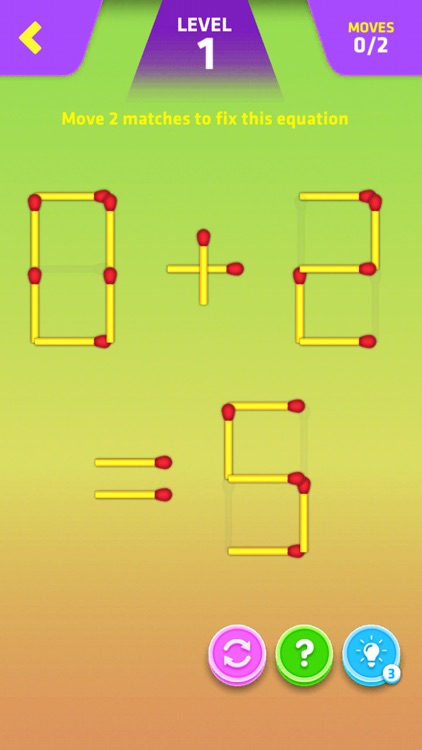 Math puzzle with matchsticks! by Reda Zitouni