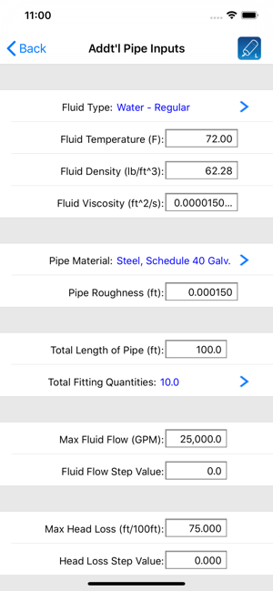 ‎HVAC Pipe Sizer - Liquid on the App Store