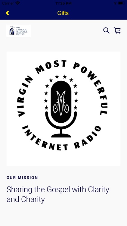 Virgin Most Powerful Radio by Catholic Resource Center, Inc