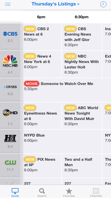 TV & Streaming Guide America by On TV Tonight Pty Limited