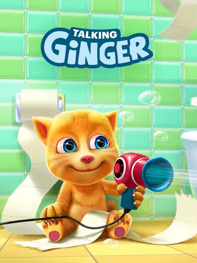 ‎Talking Ginger for iPad on the App Store