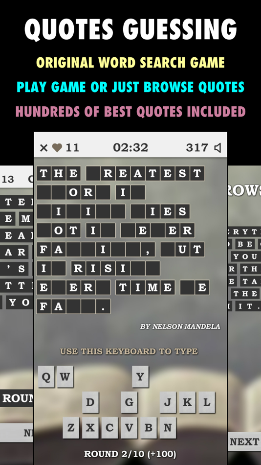 Best Quotes Guessing Game PRO (by Michal Sajban) - (iOS Games) — AppAgg