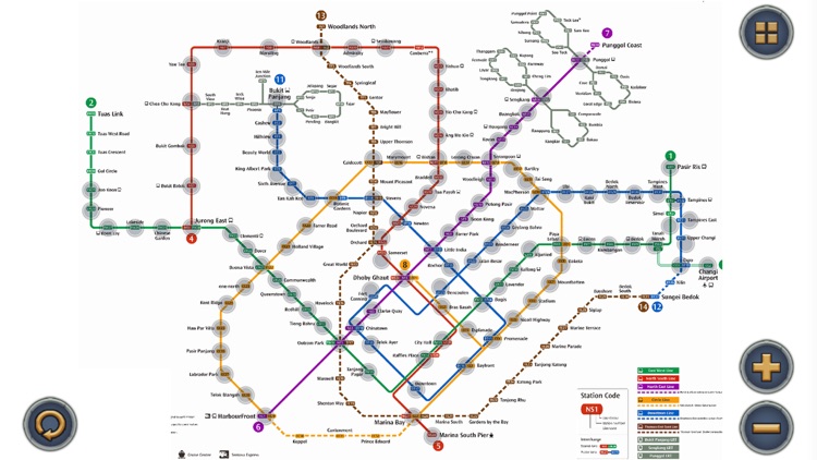 Sg Mrt Map 2030