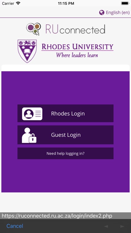 RUconnected by Rhodes University