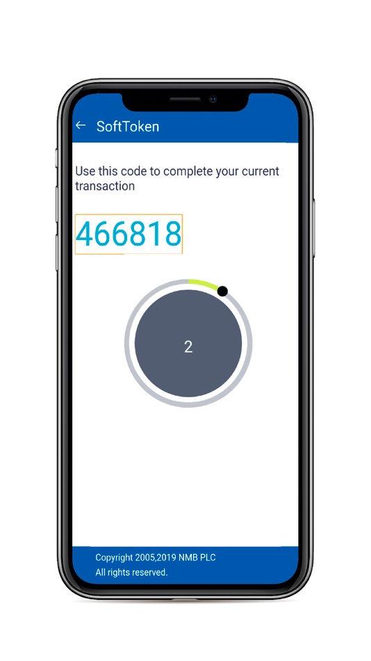 NMB Soft Token (来自 NMB Bank PLC) - (iOS 应用) — AppAgg