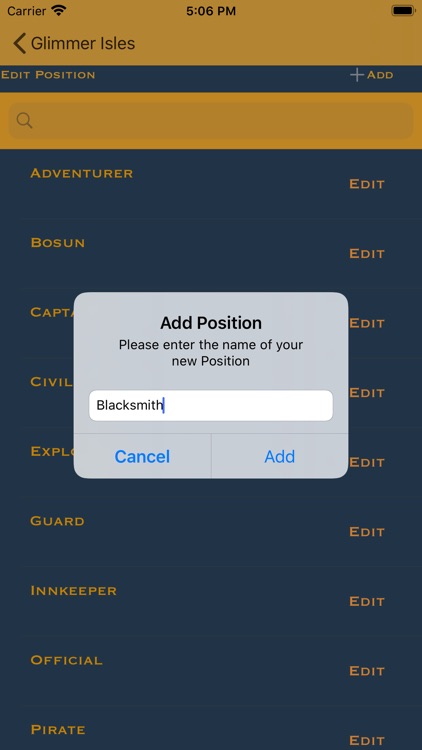 NPC Tracker by Carl Metz