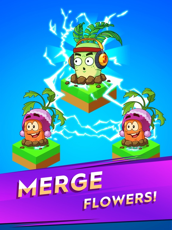 Merge Flowers vs. Zombies for iPhone