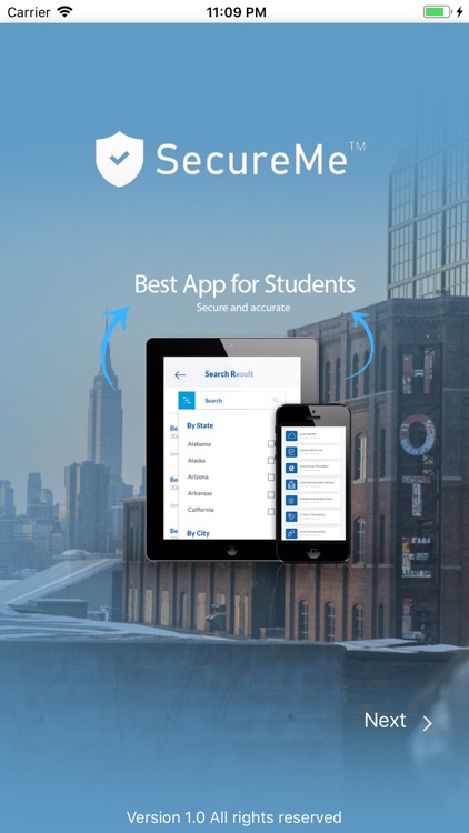 SecureMe Security App by The K Street Group, LLC