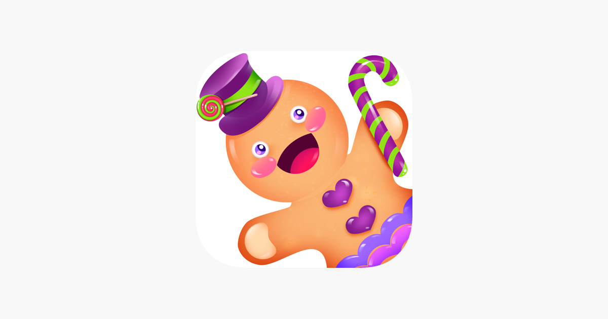 ‎Gingerbread man games for kids on the App Store