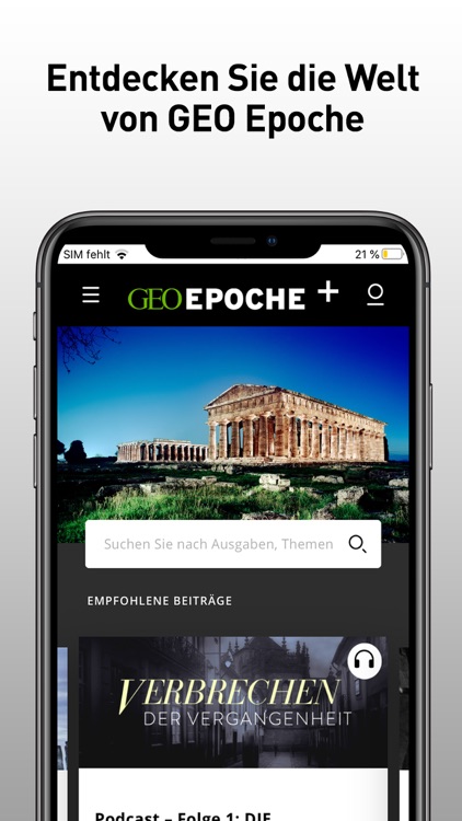 GEO EPOCHE-Magazin by DPV