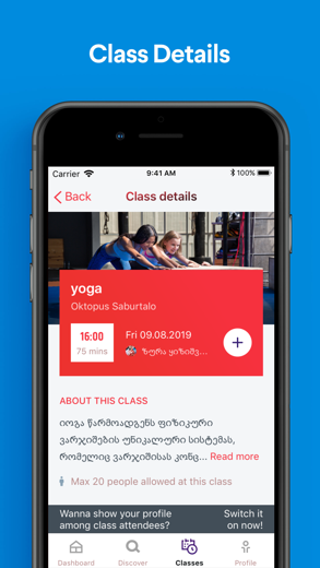 Oktopus Fitness Club for iPhone - APP DOWNLOAD