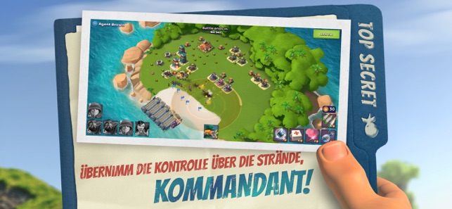 Boom Beach App Logo BOOM BEACH FRONTLINES! * DOWNLOAD IOS Und