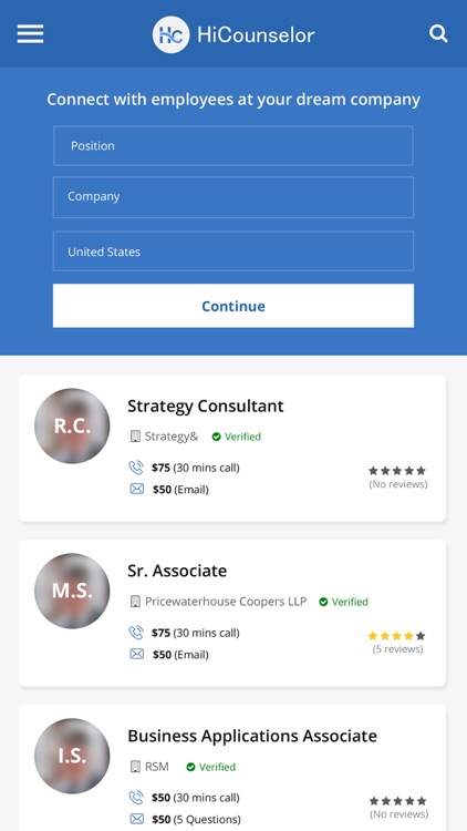 HiCounselor by Hi Counselor LLC